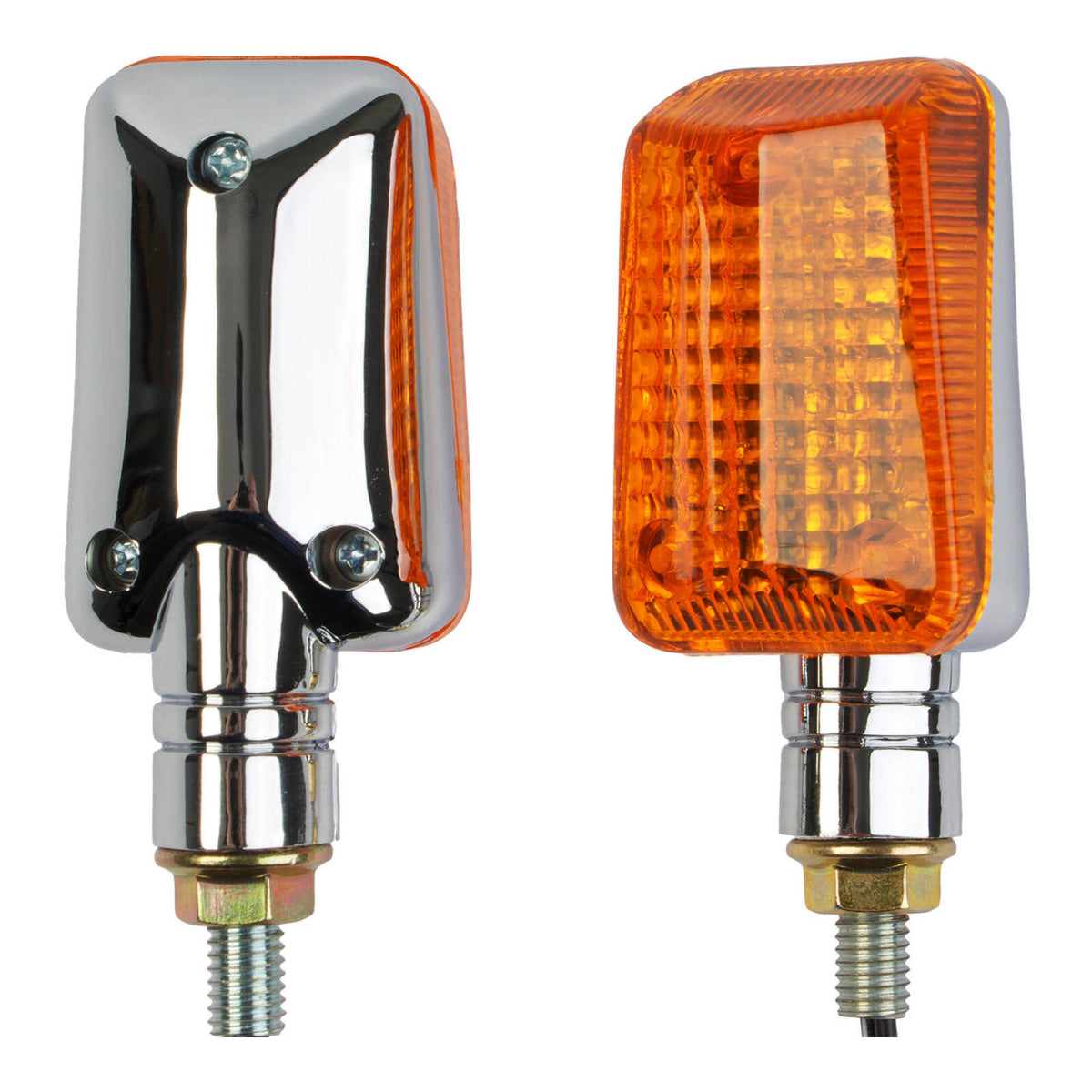 Whites Flasher Universal Short Mount Chrome (Pair) – Filco Farm & Sport ...