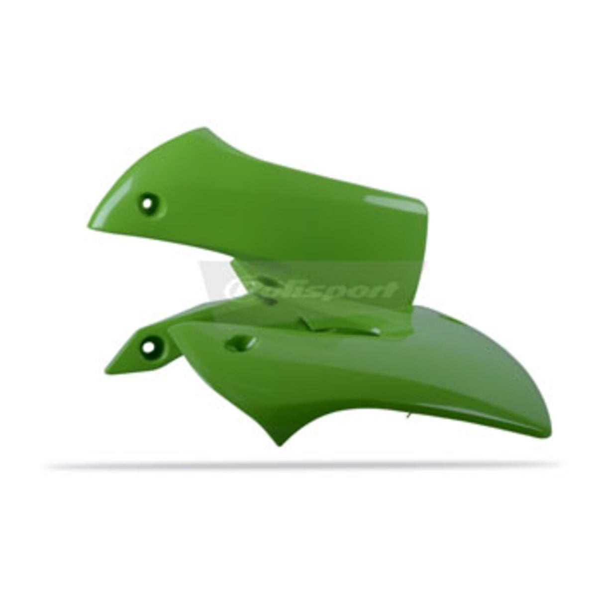 Polisport Radiator Scoops KX/RM65 '01- /KLX/DRZ110 '02- 05 Green ...